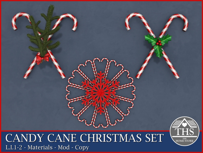 Second Life Marketplace Candy Canes Candy Cane 1142